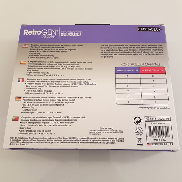 RetroGEN Breytistykki fyrir SNES – Retró Líf